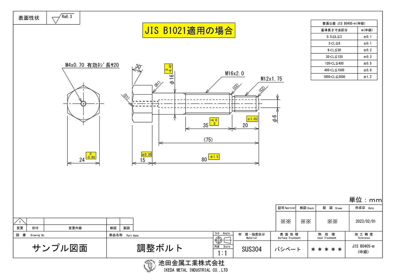 [技術コラム]適切なねじの公差設定で作業効率改善 ～不具合品と図面の手戻り防止～｜池田金属工業株式会社